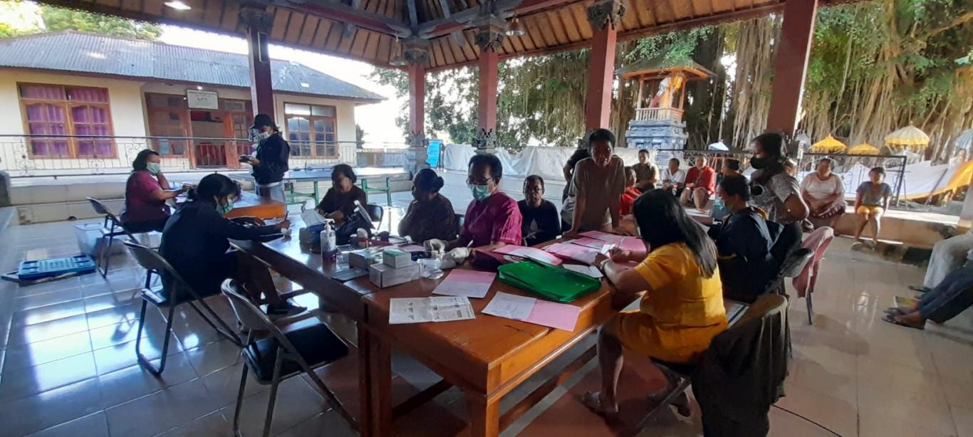 Pelaksanaa Posbindu Desa Kayuputih - Website Desa Kayuputih